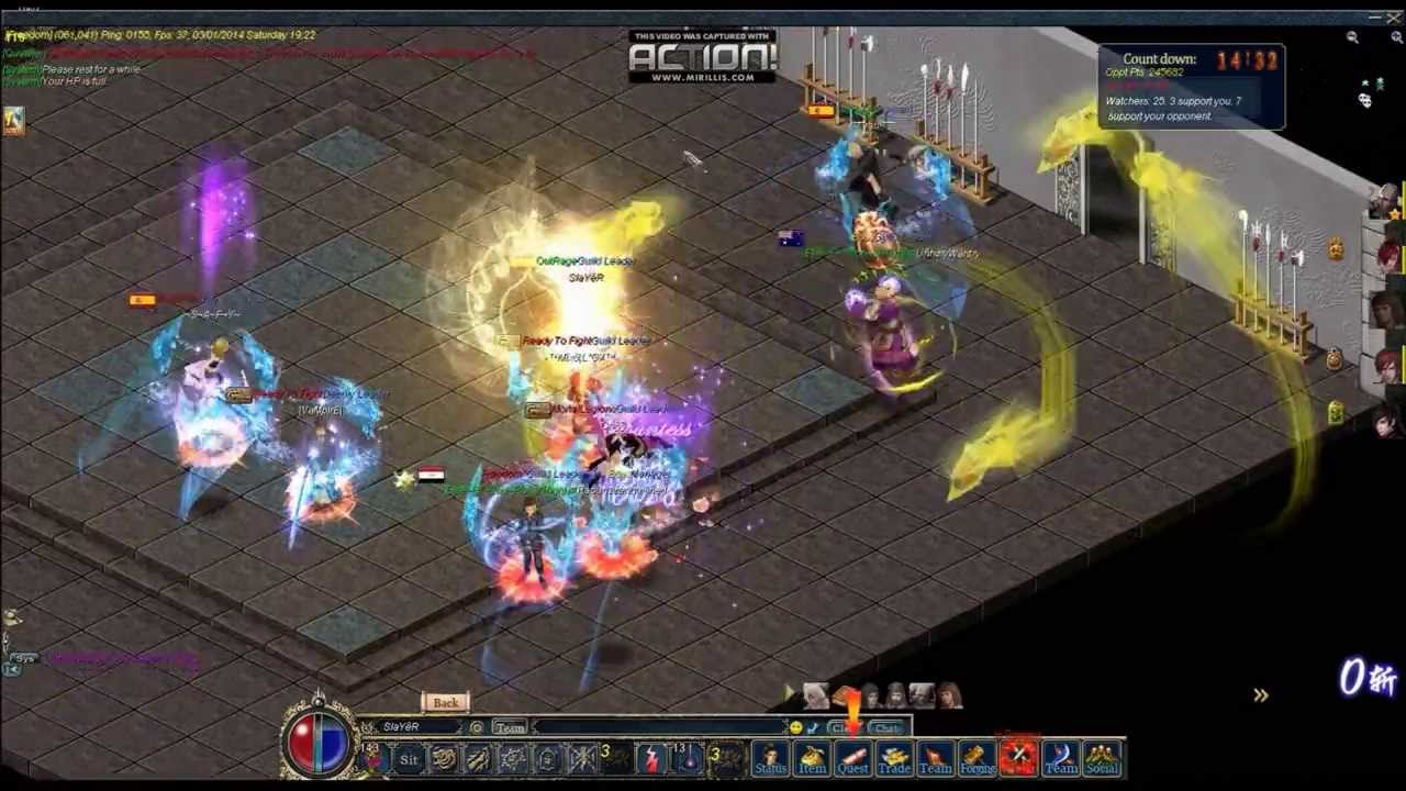 Conquer Online - Team Pk Tournament 1 - YouTube