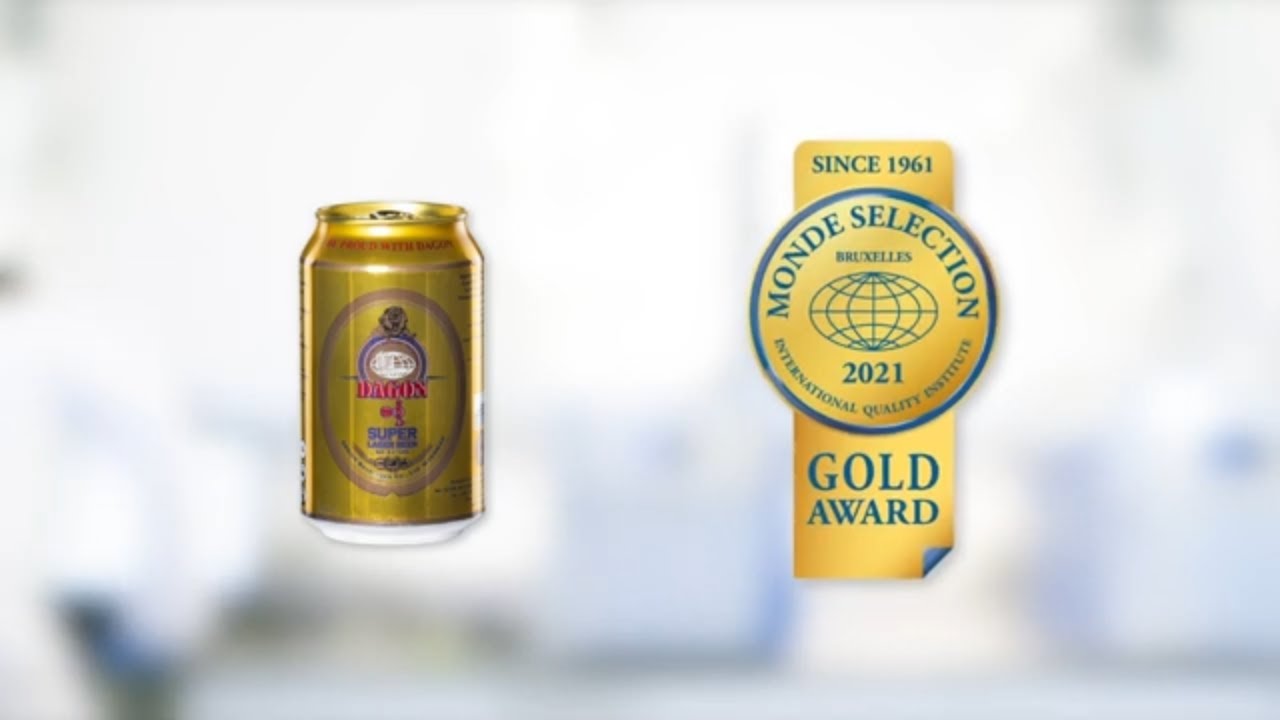 Dagon Super Beer (Can 33cl) | Gold Award Monde Selection 2021 - YouTube