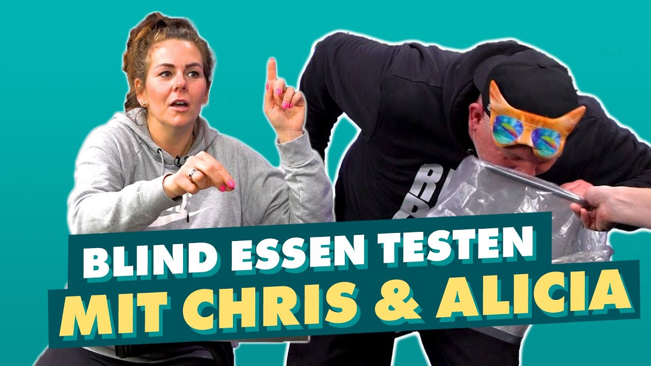 Schlucken oder Spucken: Chris und Alicia testen blind Lebensmittel 🤢🤮 ...
