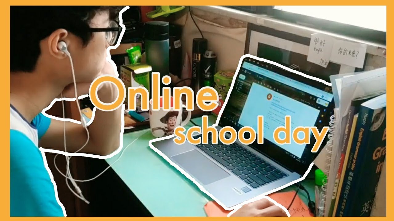 停課都可以過得充實~My online school day(vlog)#一日影片#stayhome - YouTube