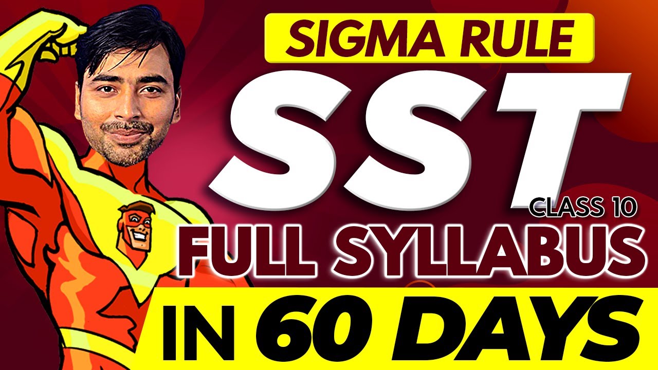 HOW TO COVER THE FULL SST SYLLABUS IN 60 DAYS? (CLASS 10) - YouTube