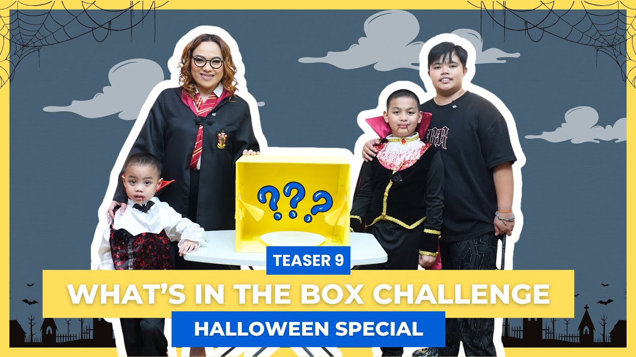 TEASER 9: WHAT’S IN THE BOX CHALLENGE (HALLOWEEN SPECIAL) | Paty Katy ...