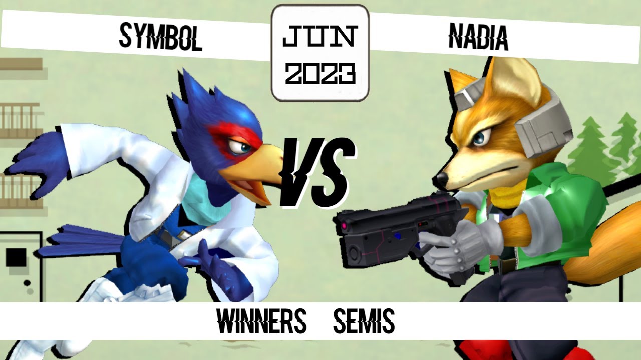 Symbol (Falco) vs. NadiA (Fox) - Winners Semis - Flatty June 2023 - YouTube