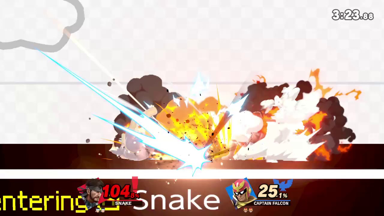 Snake vs. Captain Falcon - YouTube