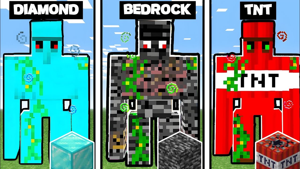 Craziest Golems of Minecraft Game |Pro Knight Gaming| - YouTube