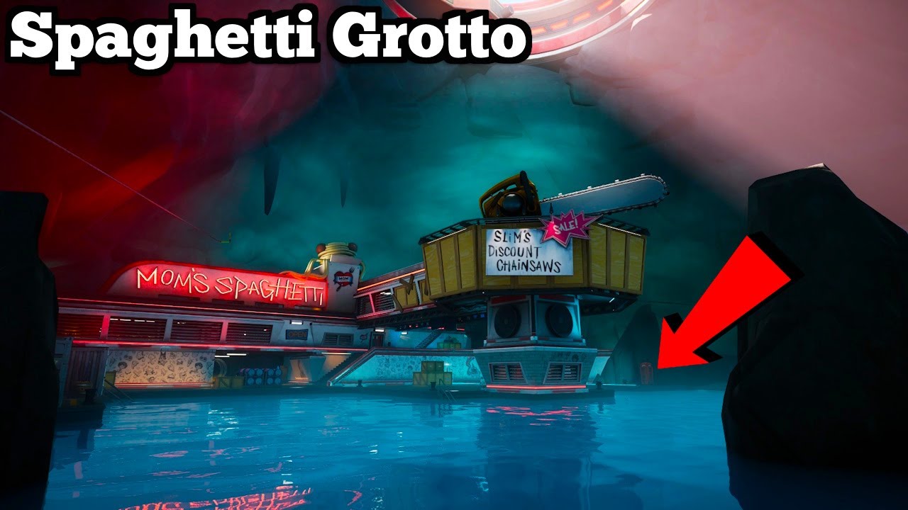 *NEW* Spaghetti Grotto Location Gameplay - Fortnite Looting Guide - YouTube