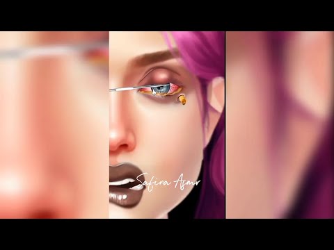 ASMR | Makeover Eye Infection Healing 👁🔍   #asmr #satisfying #makeover #makeup #asmrcommunity