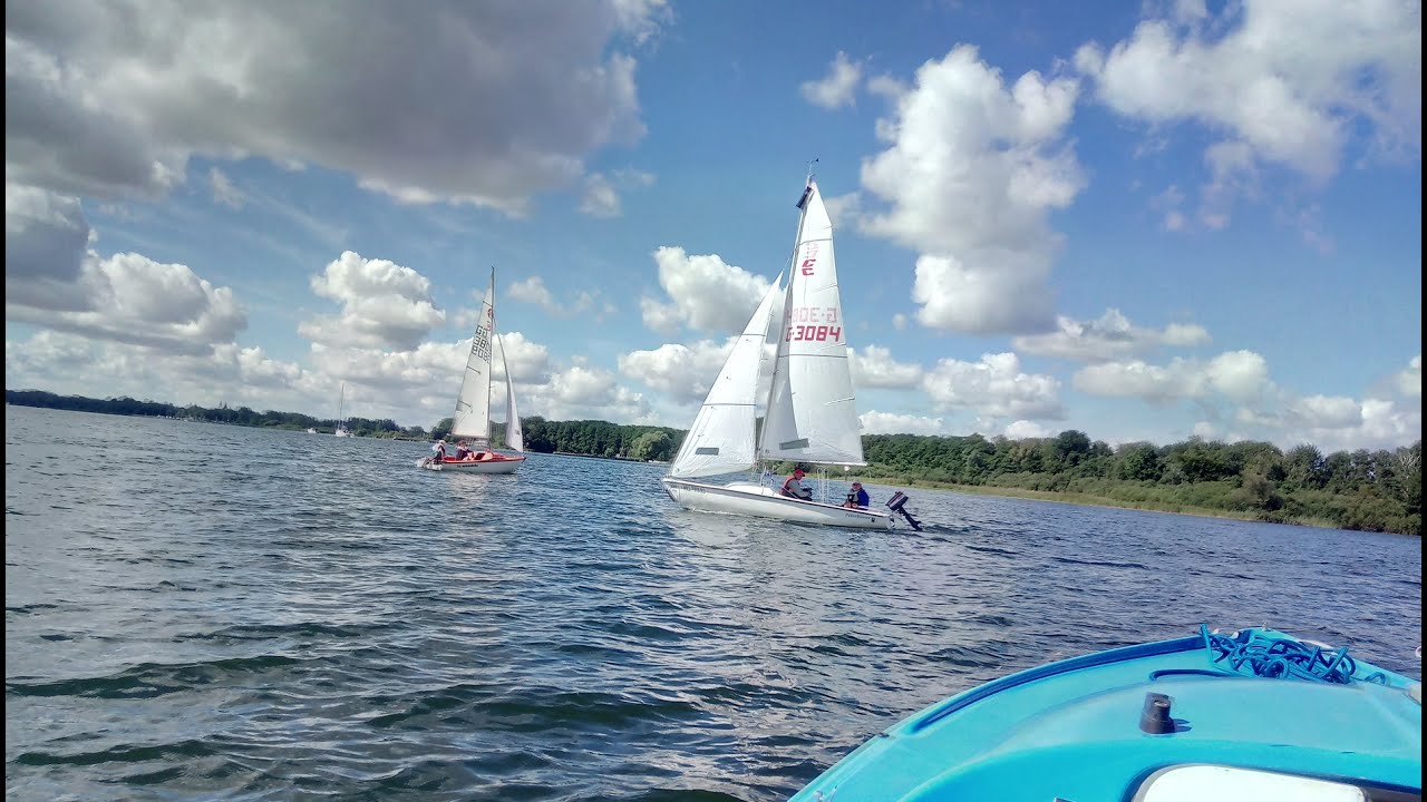 2020 - Wander - Flottille mit Conger - Jollen an die Müritz, eine ...