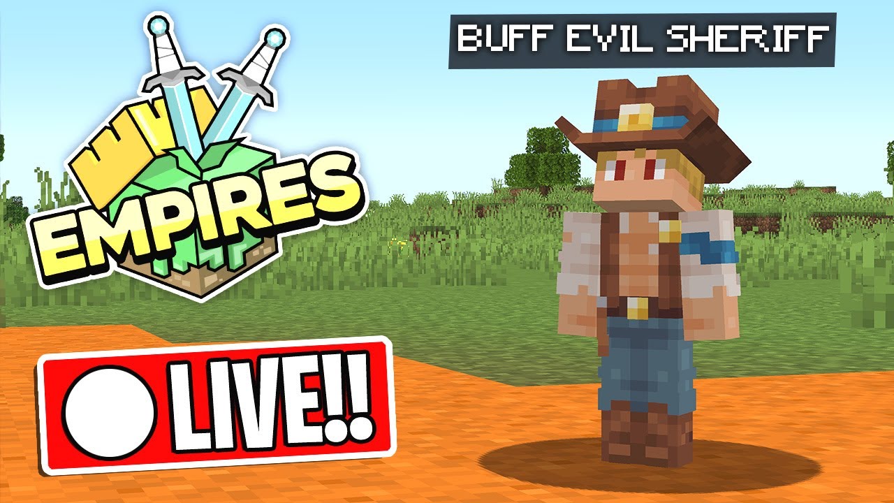 THE BUFF SHERIFF VILLAIN ARRIVES!! | Empires SMP - YouTube