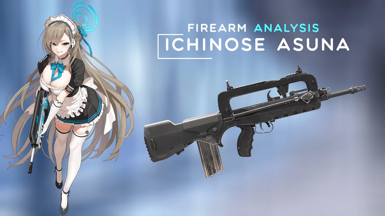 Blue Archive Firearms - Asuna - YouTube