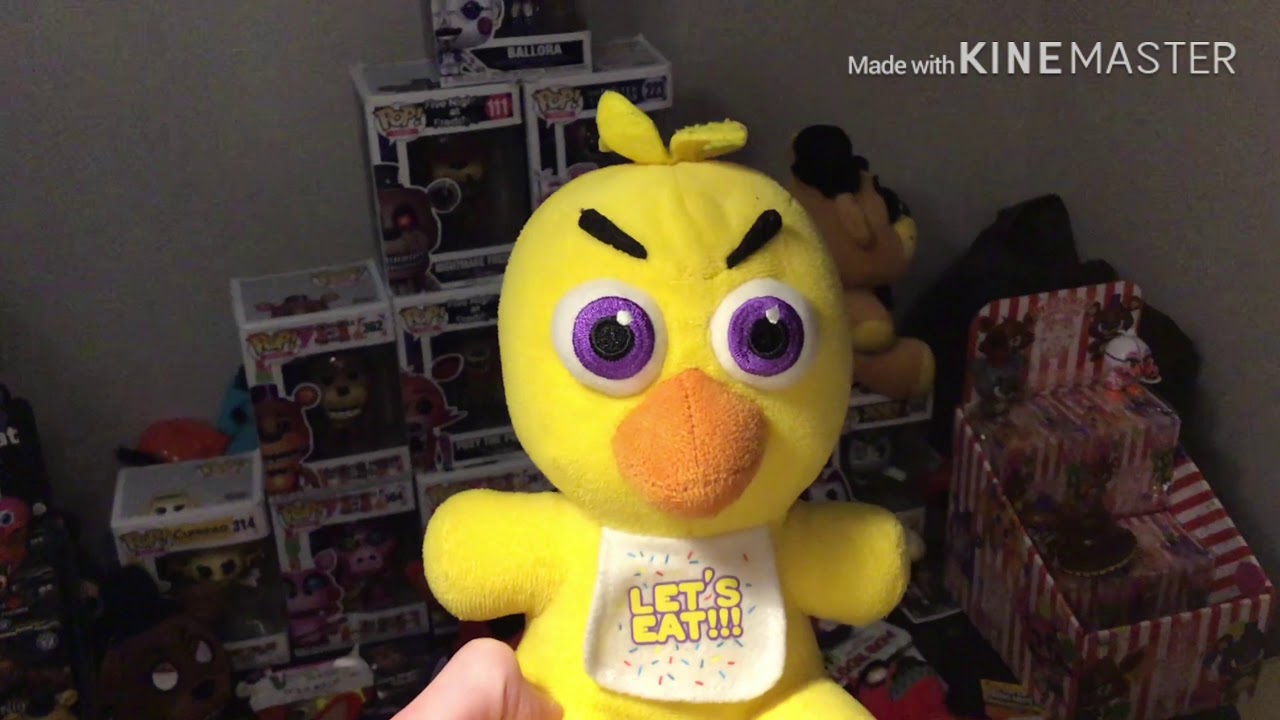 FNAF Wave 1 All Non-Exclusive Plush 360 View 4K - YouTube