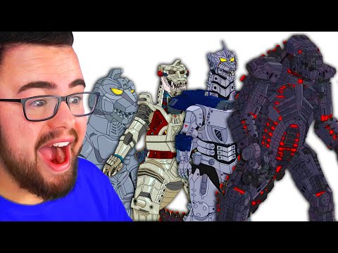 The EVOLUTION OF MECHA GODZILLA Is INSANE!