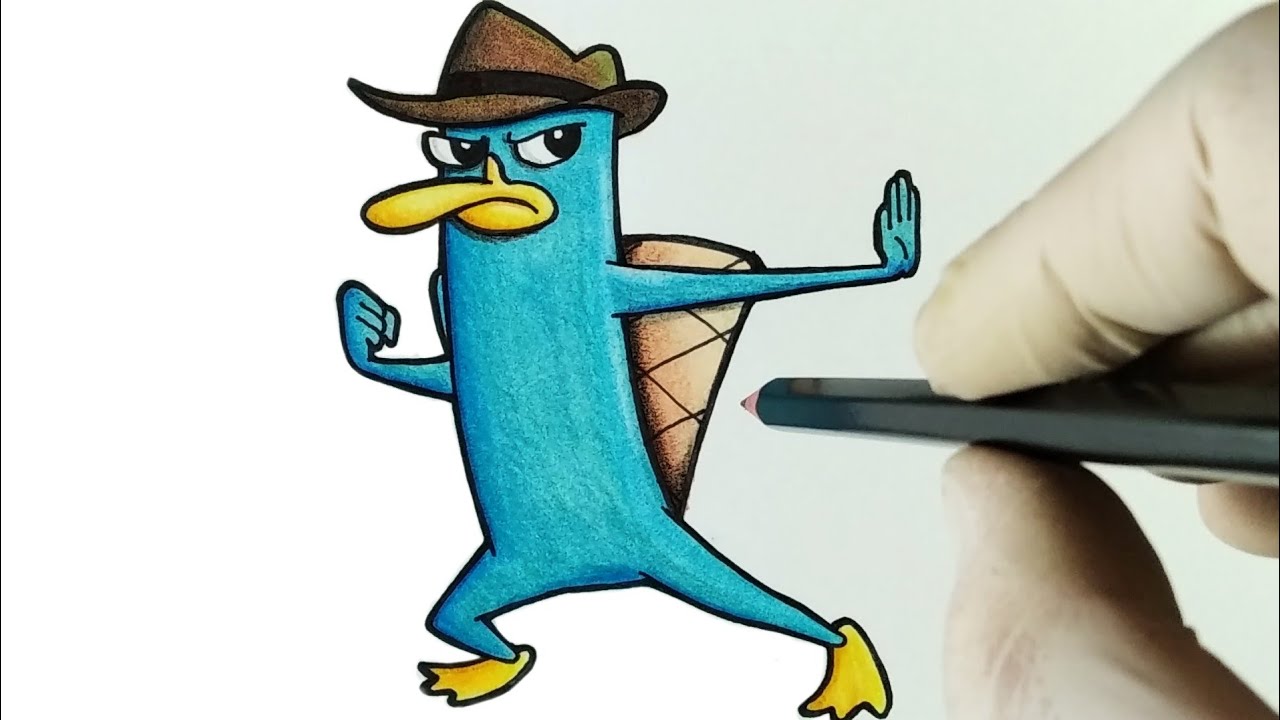 How to Draw o Agente P - Como Desenhar o Agente P - Como Dibujar a ...