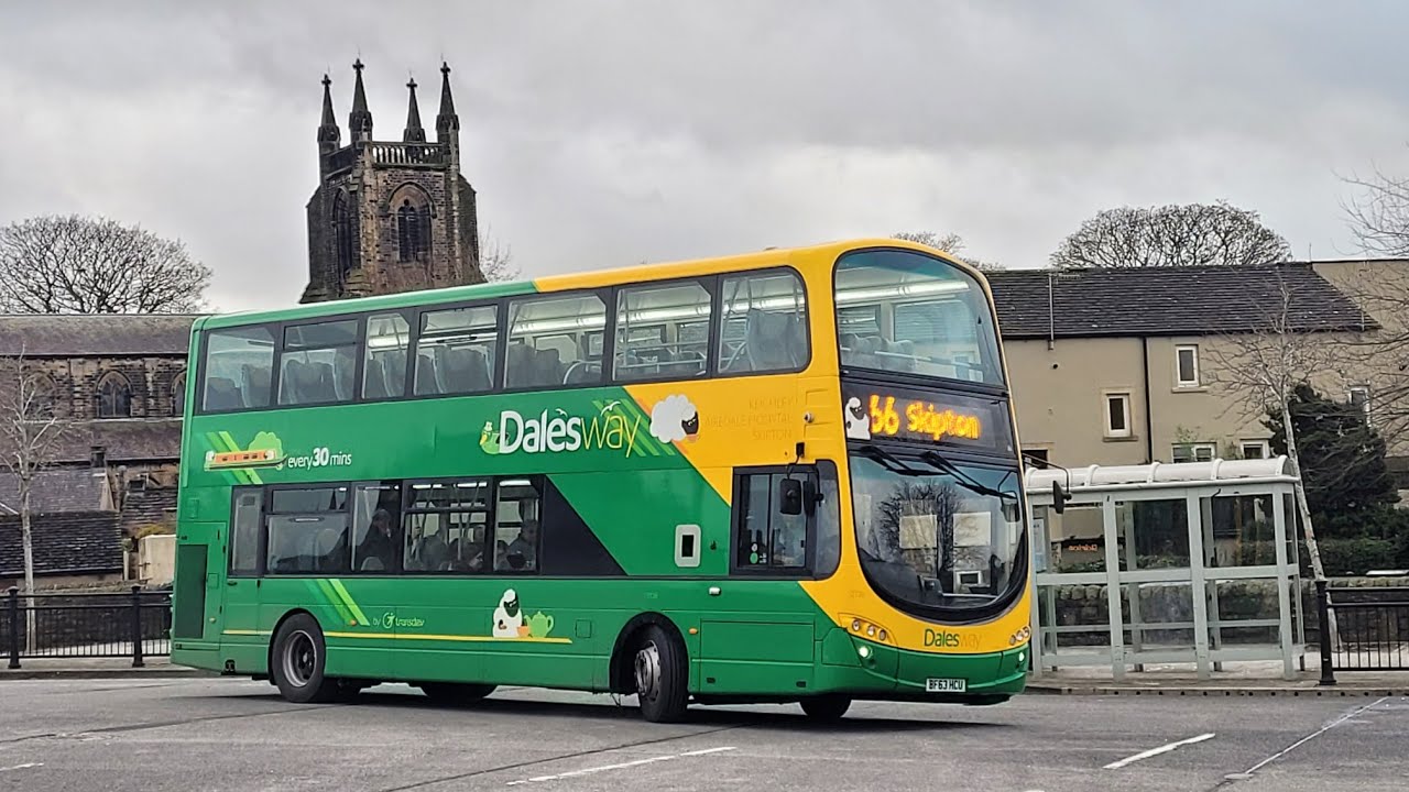 [HD WS] *THRASH* Transdev Keighley Bus Company "Dalesway" 2776 (BF63 ...