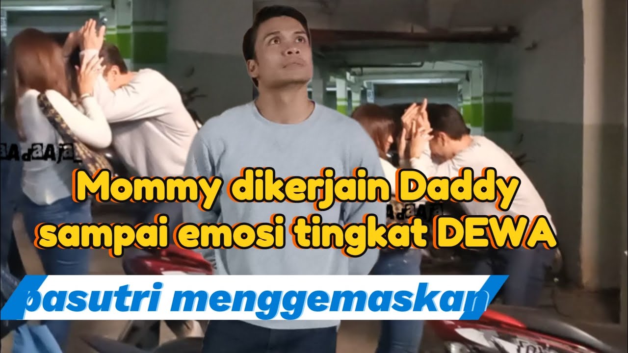 ampun dah pasutri satu ini #jenov #takdircintayangkupilih #alisiarininta #behindthescenes - YouTube