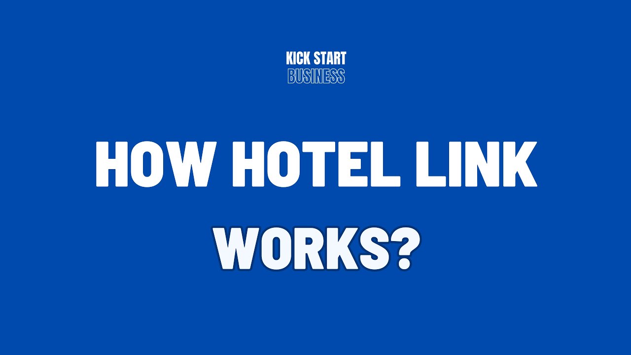 How Hotel link works - YouTube