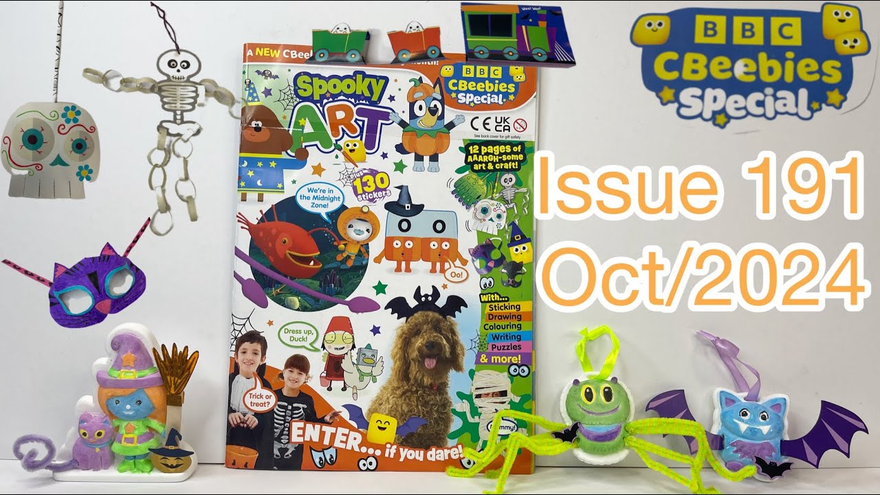 CBeebies Special Magazine, issue 191, Oct/2024, with Spooky Art Set!! 👻 ...