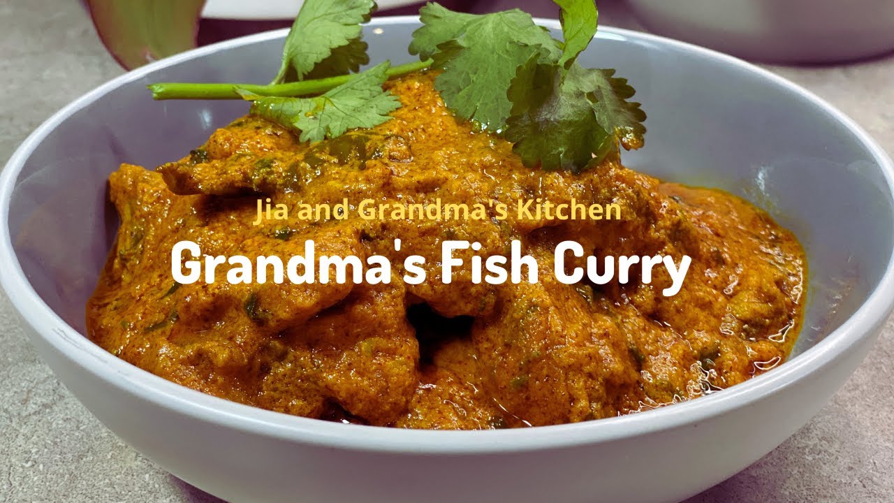 Posto Fish Curry Recipe | Grandmas Fish curry - YouTube