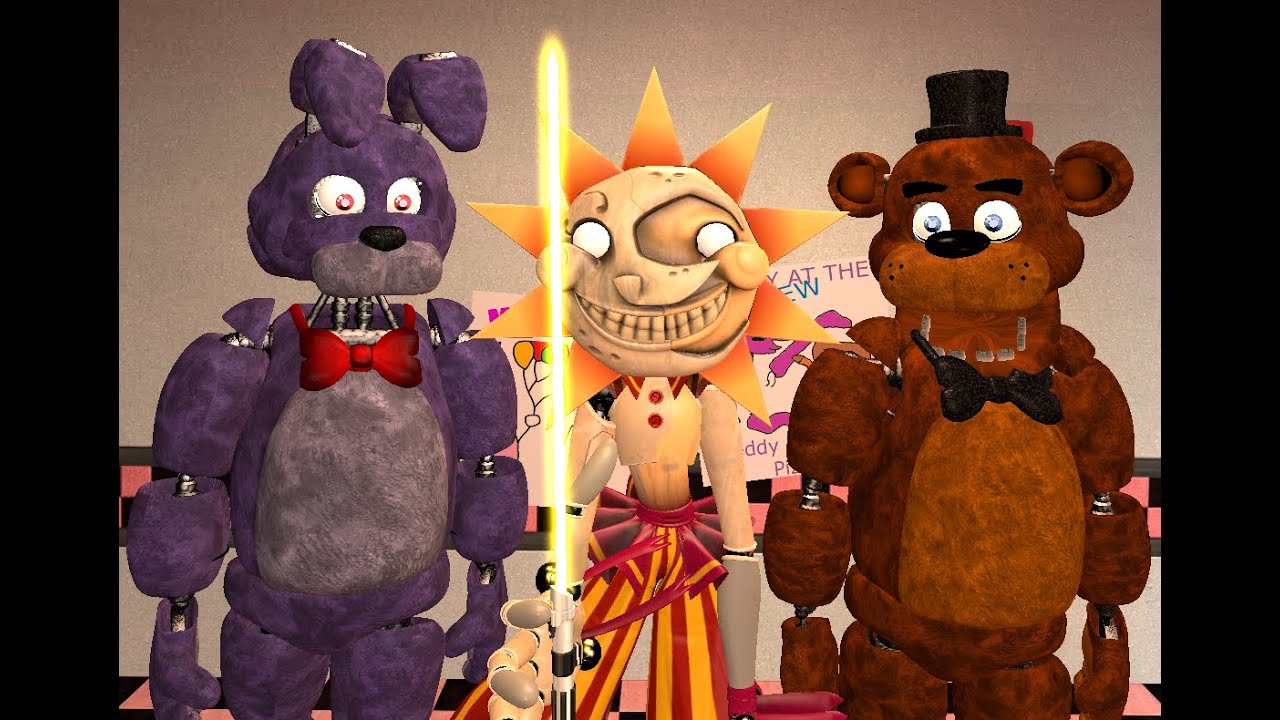 Gmod FNAF | SunDrop Visits The Pizzeria!... - YouTube