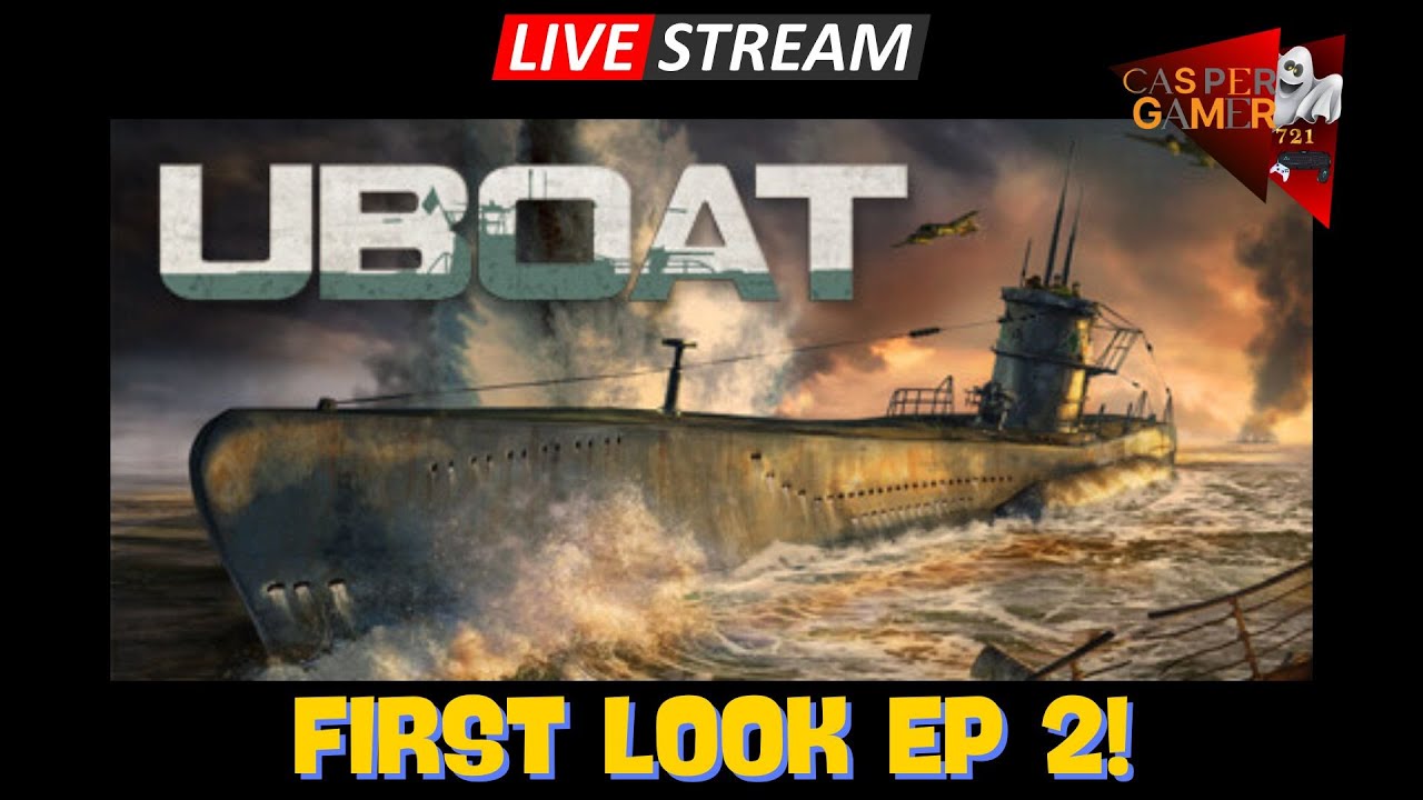 UBOAT, World War 2, Simulation, first look gameplay part 2, on steam pc ...