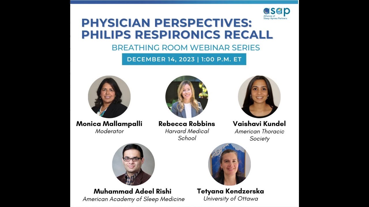 Breathing Easier: Philips Respironics CPAP Recall: Physician ...