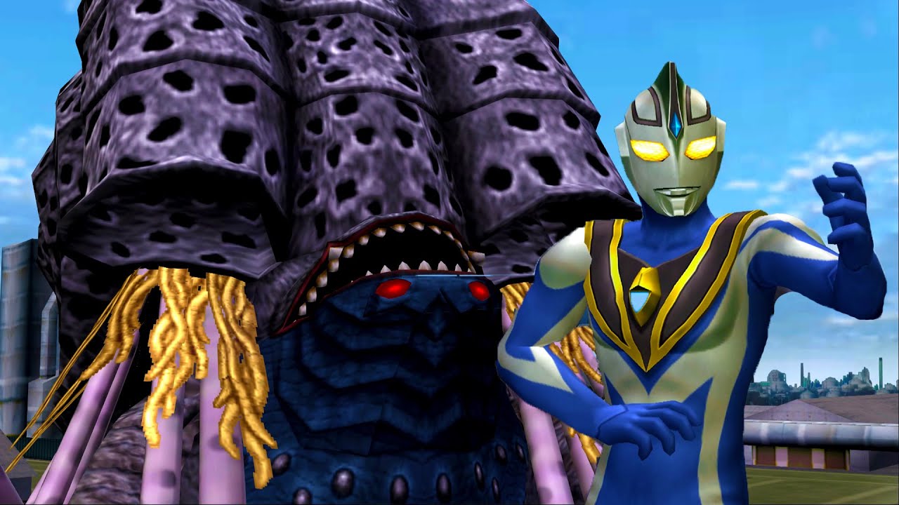 Ultraman Agul v2 and Gatanozoa - TAG Team HD Remaster - ウルトラマン FE3 ...