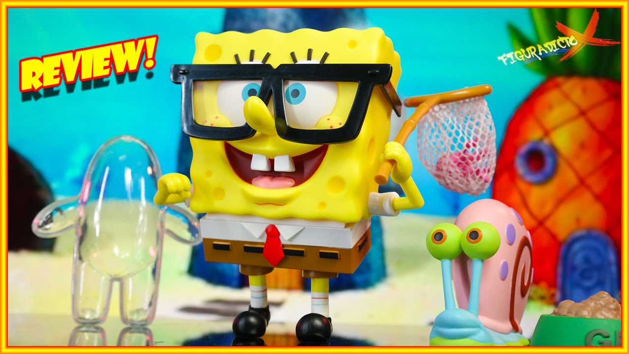 Review Bob Esponja Ultimates SpongeBob Squarepants Super 7 Cartoon ...