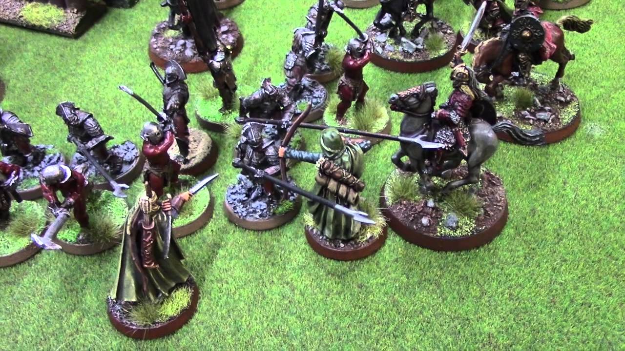 Hobbit SBG Get Buff Battle Report - Three Hunters in Rohan vs Mushroom ...