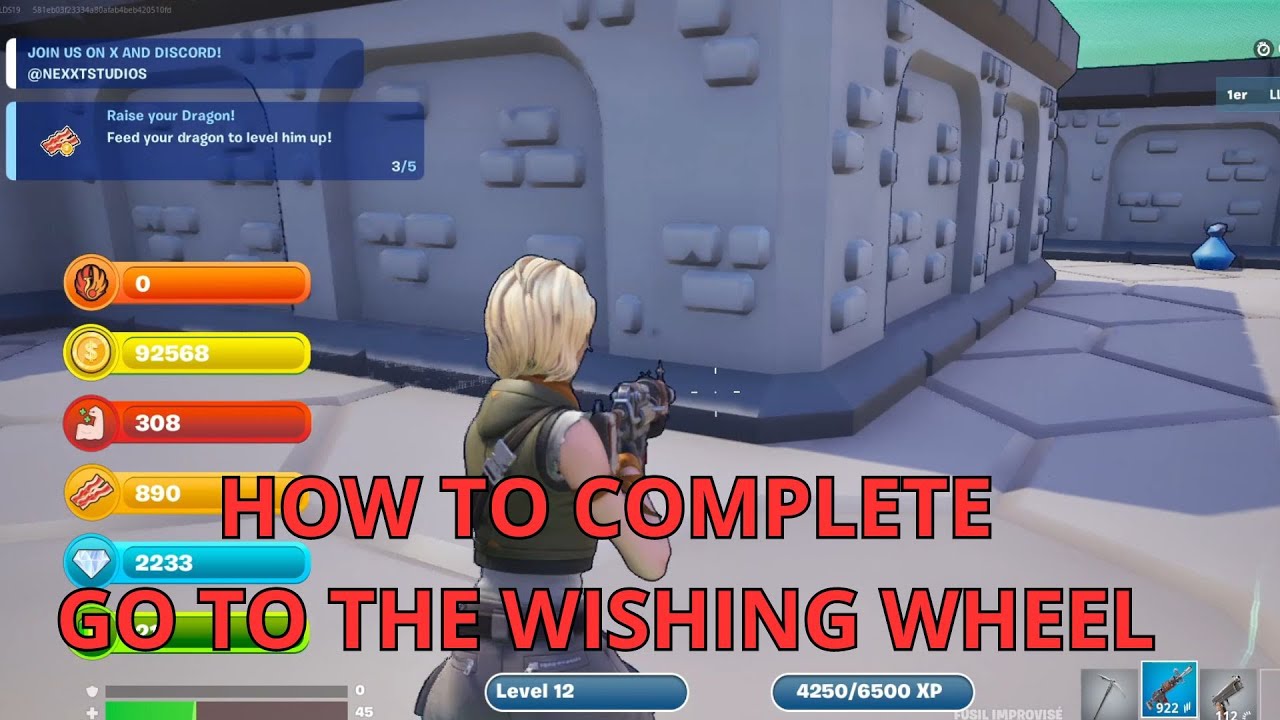 HOW TO COMPLETE Go to the wishing wheel DRAGON TYCOON 3 MAP FORTNITE ...