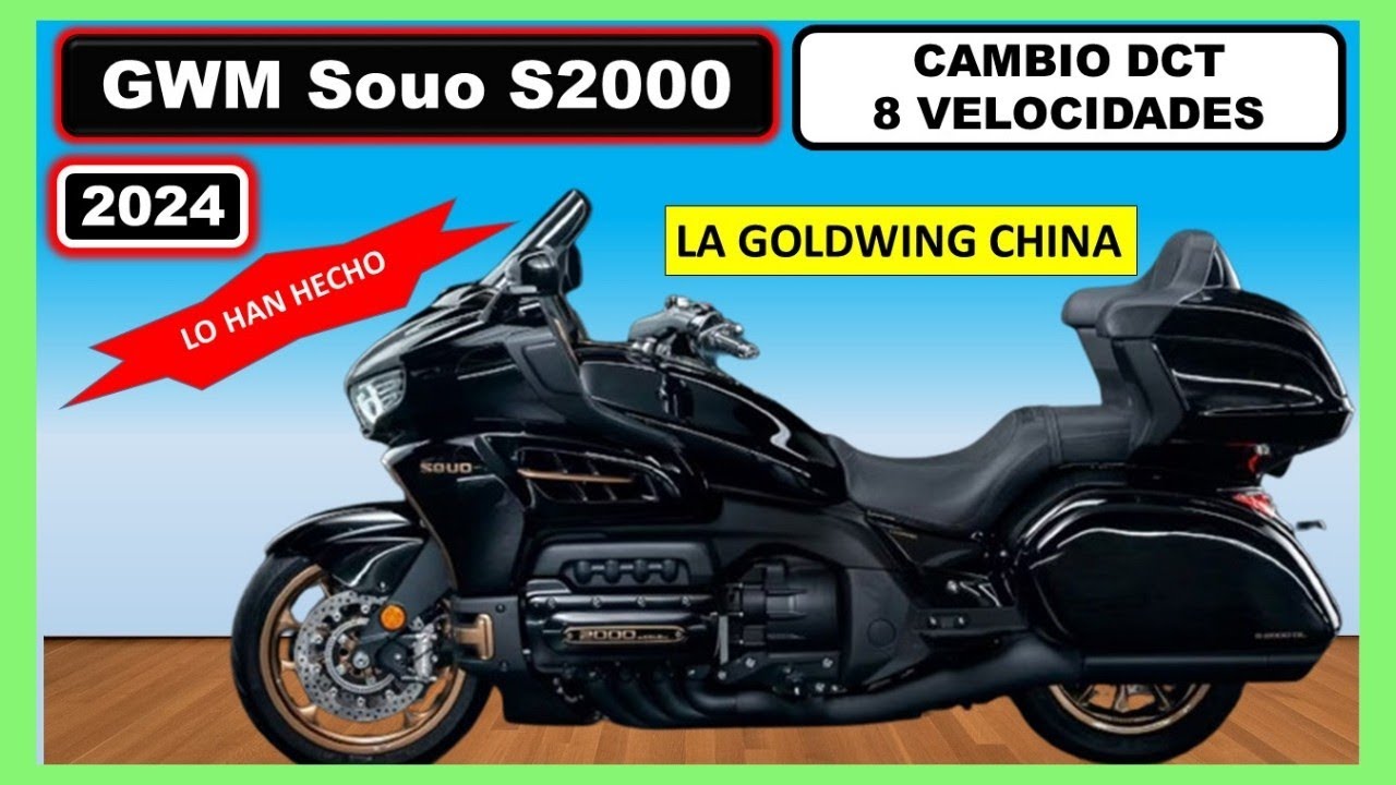 Souo S2000 La Honda Goldwing China - ¿Es Copia o es Mejor? 👉 Mi Opinión ...