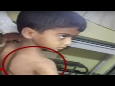 Teacher Beating Up A Small Kid in Warangal