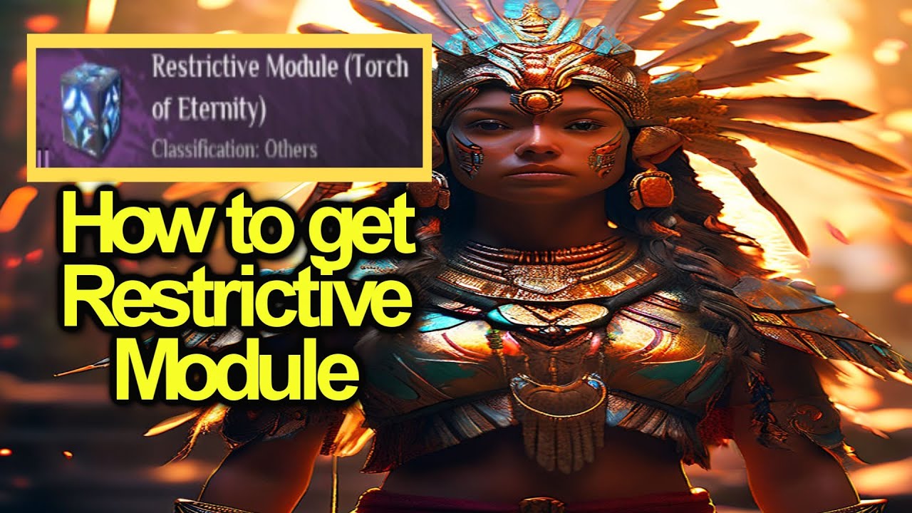 How to get Restrictive Module Torch of Eternity | Soulmask - YouTube