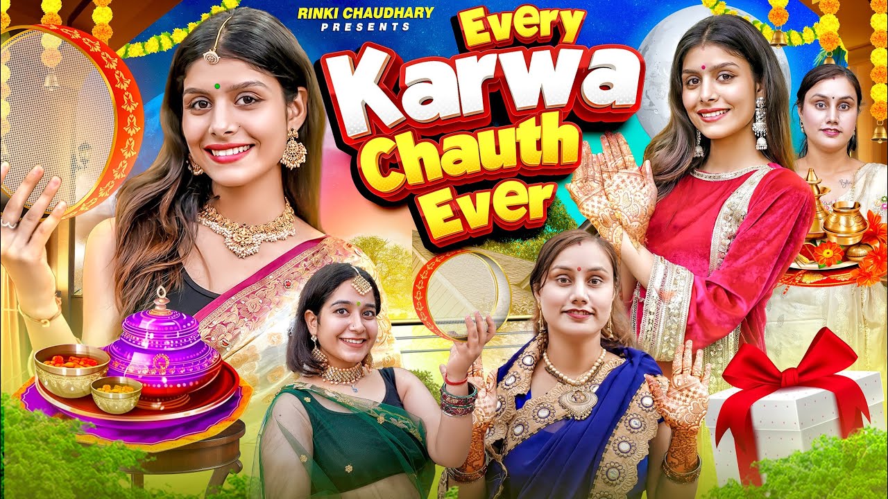 Every karwaChauth Ever || KarwaChauth Special || Rinki Chaudhary - YouTube