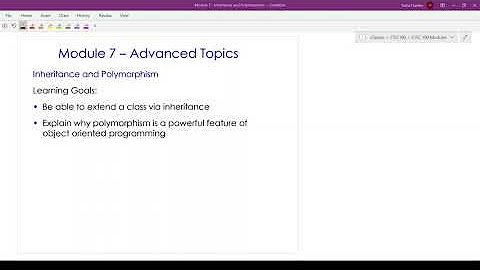 CISC 190: Module 7 Inheritance and Polymorphism - YouTube