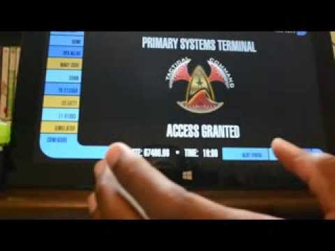 LCARS App Windows 8/RT - YouTube