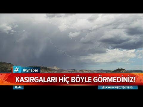 Kasırgaları hiç böyle görmediniz! - Atv Haber 2 Ekim 2019