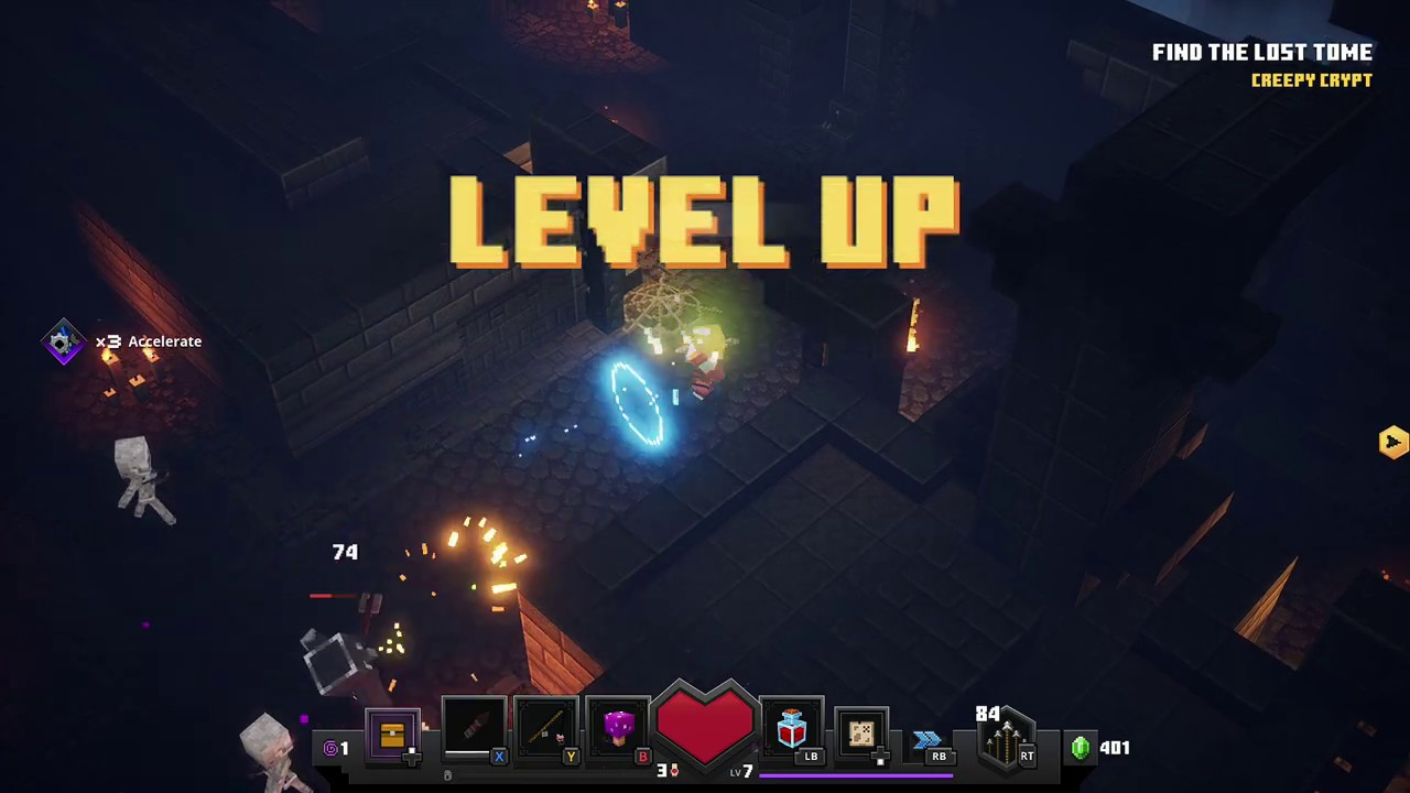 MINECRAFT DUNGEONS Gameplay Walkthrough Part 2 - No Commentary - YouTube