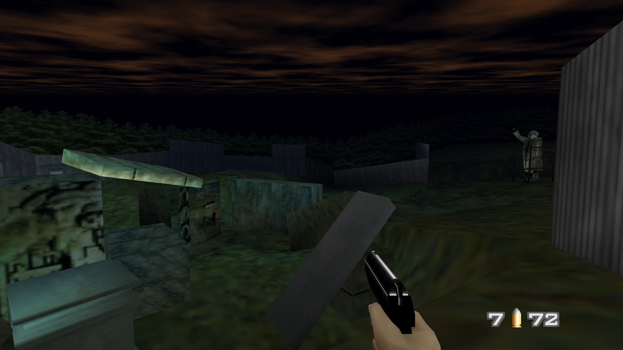 GoldenEye 007 N64 - Statue - 00 Agent - YouTube