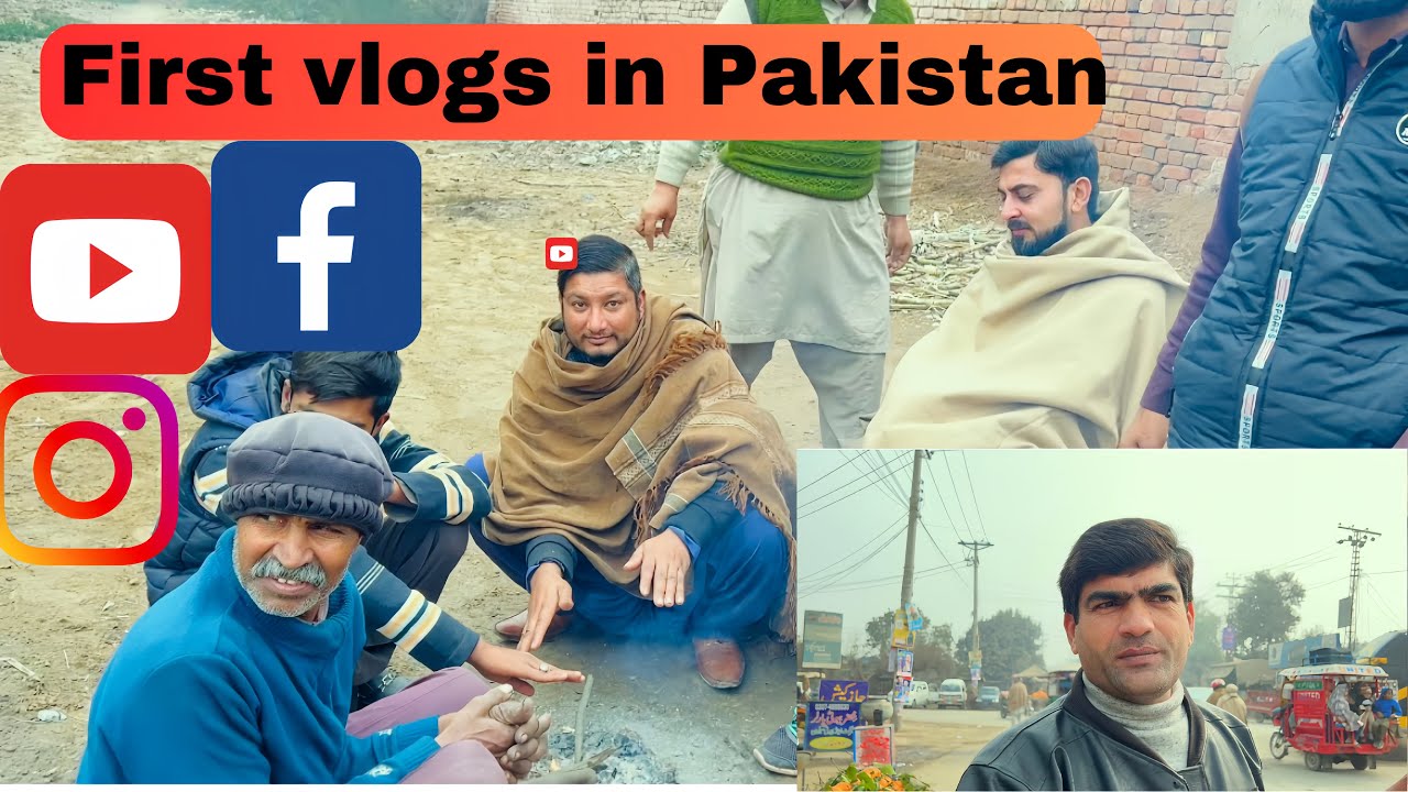 My first vlog in Pakistan / Pakistan city street - YouTube