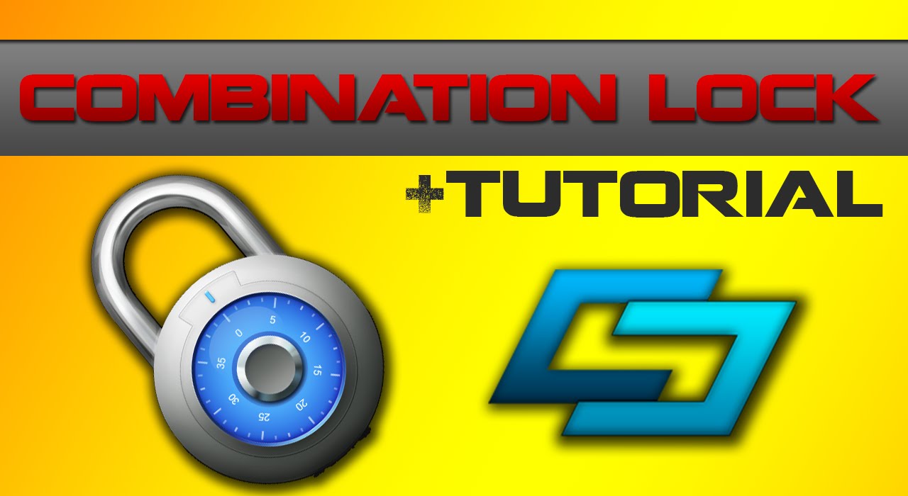 Minecraft Combination Lock Tutorial - Super Easy, Few Resources - YouTube