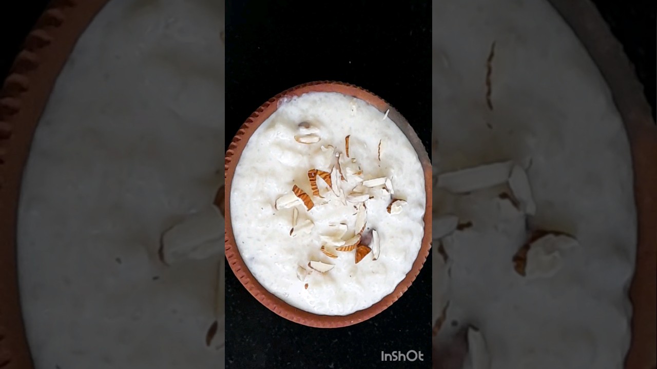 Kulhad wali Kheer Recipe #kuladrecipe#shortvideo - YouTube