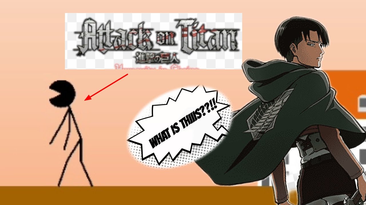 I met Levi Ackermen and played Attack on Titan games. Gullu gamers ...
