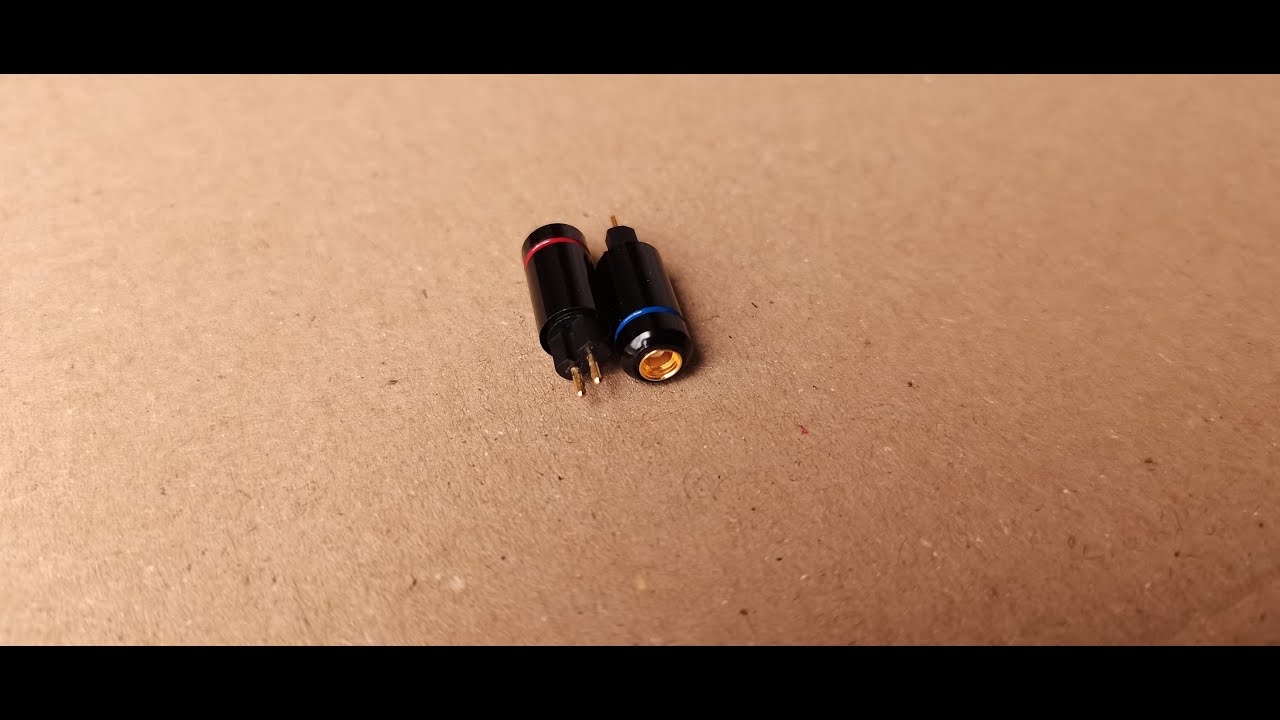 IEM adapters MMCX to 0.78mm 2pin - YouTube