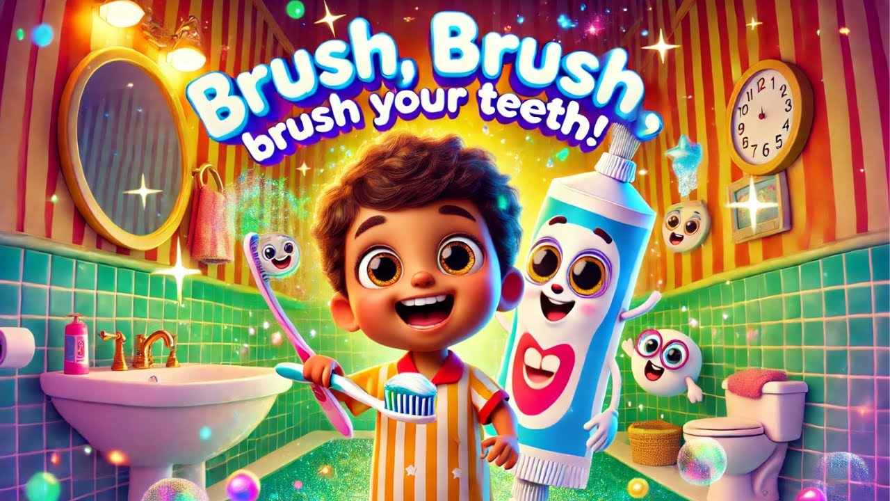 The Toothbrush Song EVERY Kid Loves! 🦷 Watch & Sing Along - YouTube