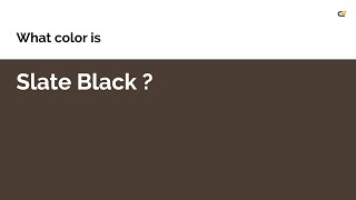 Slate Black color #4b3d33 hex color - Grey color - Cool color 4b3d33