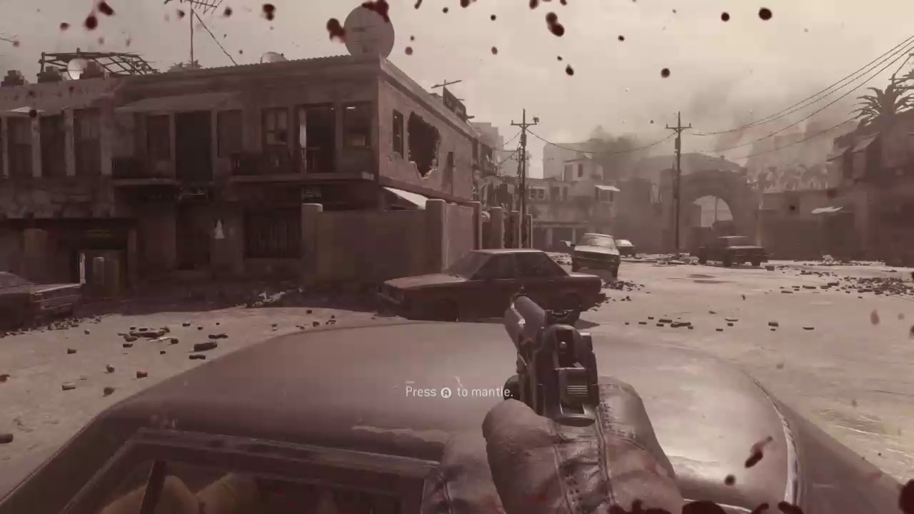 COD 4 REMASTERED GLITCH - ON TOP OF THE MAP CROSSFIRE (MWR GLITCHES ON ...