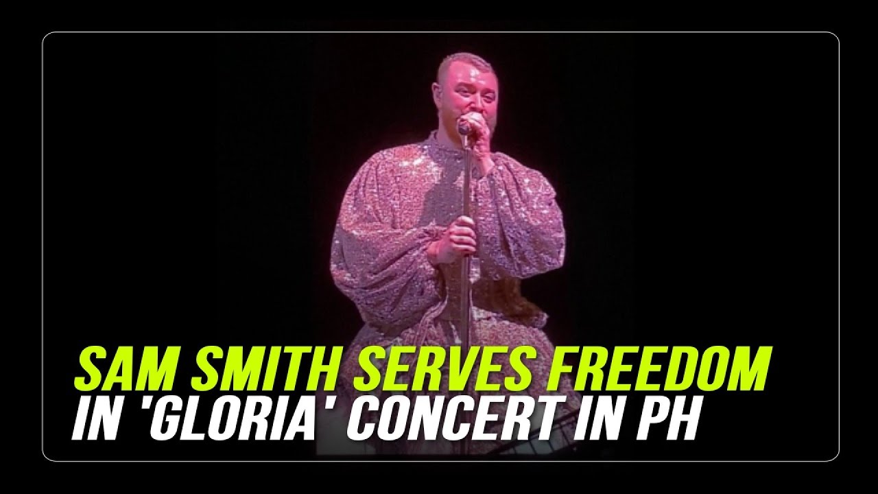 Recap: Sam Smith embraces sexuality in 'Gloria' concert | ABS-CBN News ...