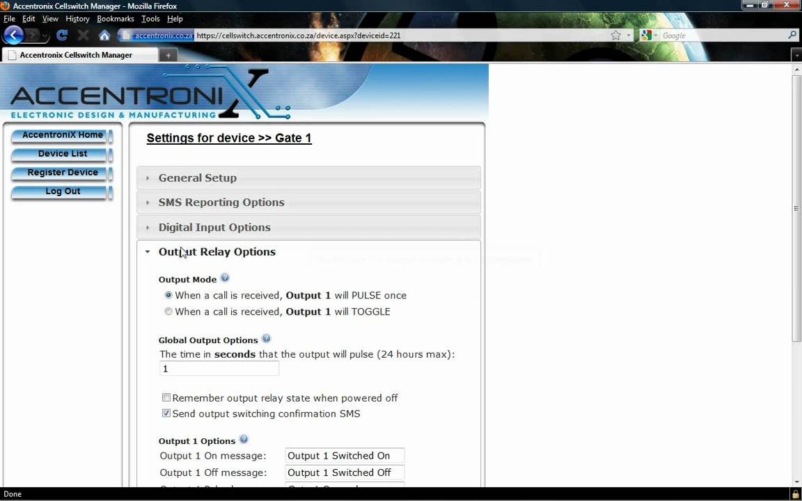 Accentronix Cellswitch 100 demo - Access Control - YouTube