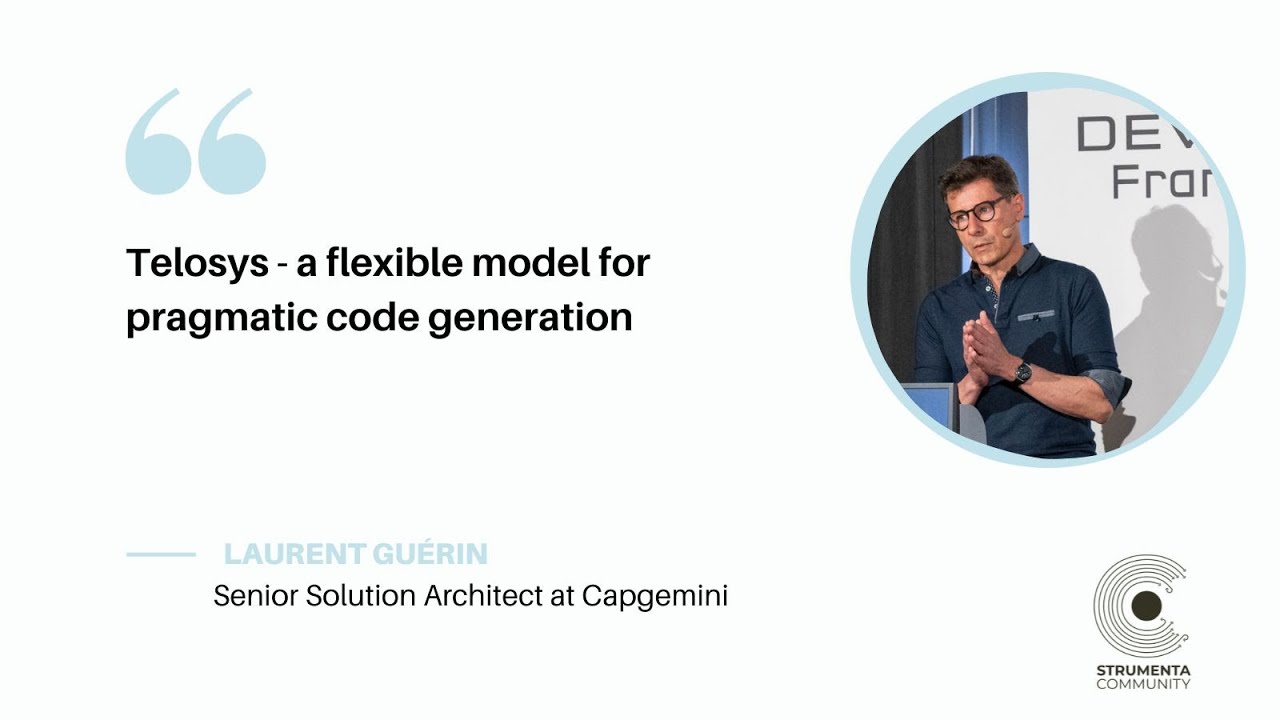 Virtual Meetup with Laurent Guérin " Telosys - a flexible model for ...