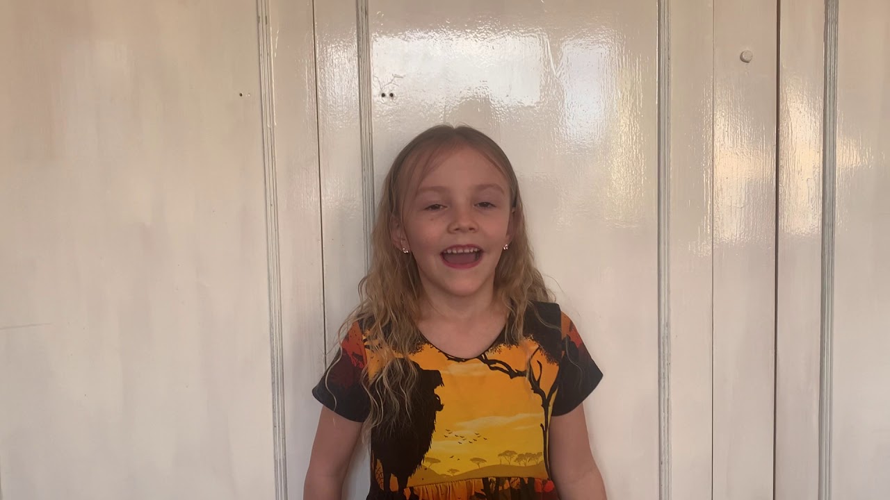 Elsie age 6, I can’t believe I did this monologue from Tangled - YouTube